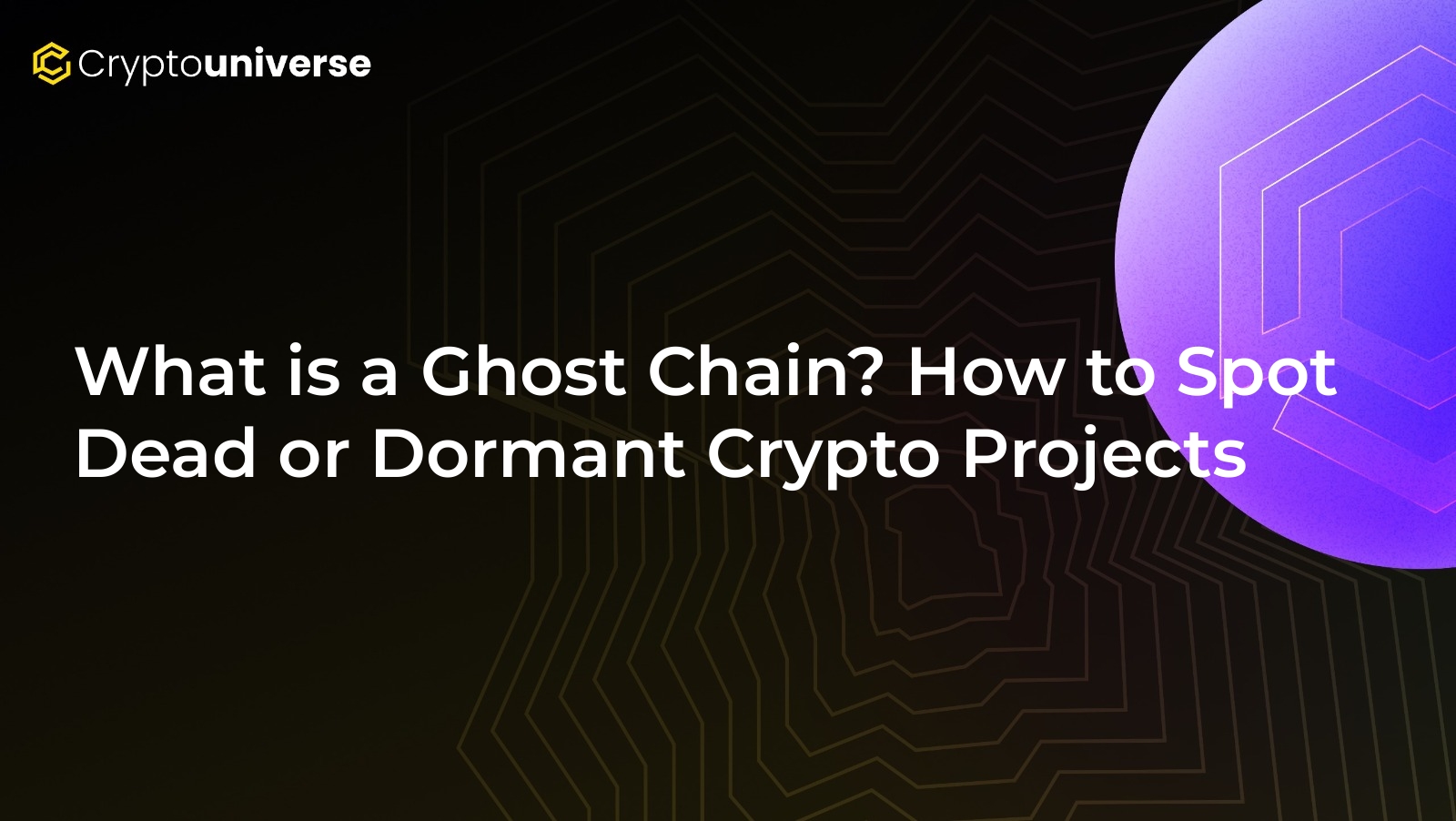 What is a Ghost Chain? How to Spot Dead or Dormant Crypto Projects